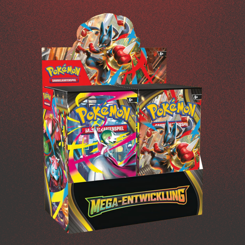 Mega Entwicklungen Display – Pokémon TCG Boosterbox | Kartenfuchs TCG ...